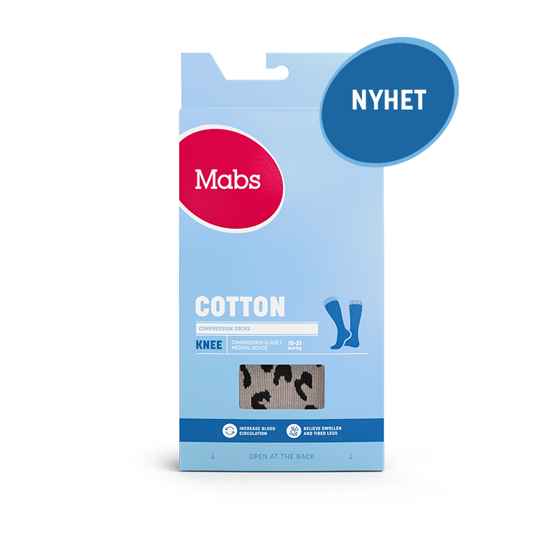 Mabs Cotton Design Knästrumpa - Mabs